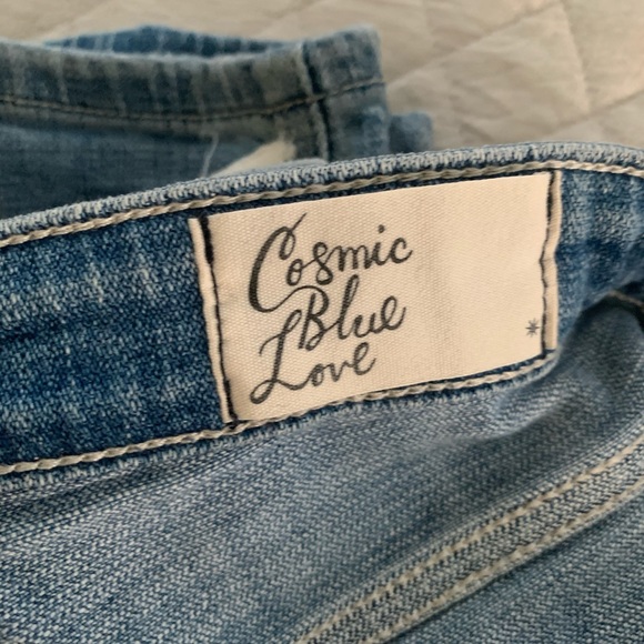 cosmic blue love | Jeans | Cosmic Blue Love Skinny Jeans | Poshmark